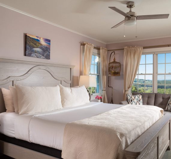 Inn at Brierley Hill in Lexington, Virginia - Valley View Room